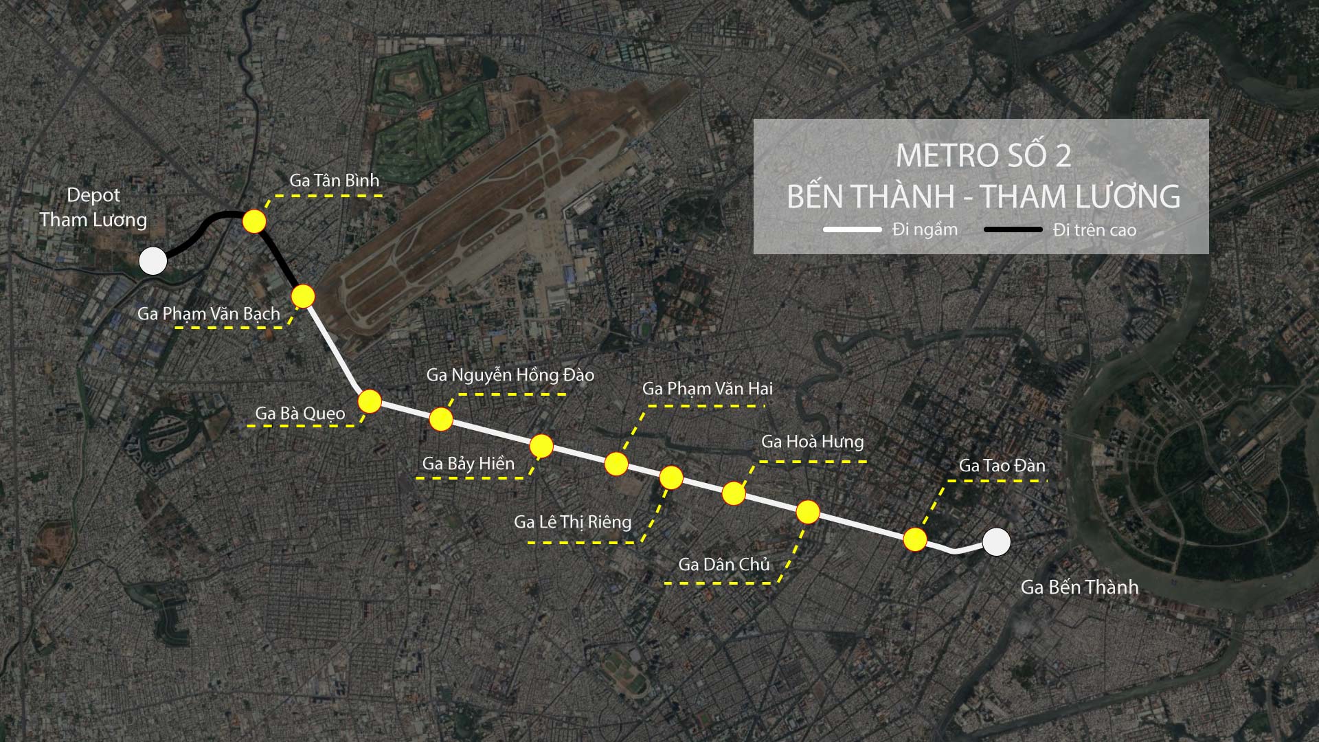 METRO SỐ 2 BẾN THÀNH - THAM LƯƠNG: DỰ KIẾN KHỞI CÔNG VÀO CUỐI 2025 ...